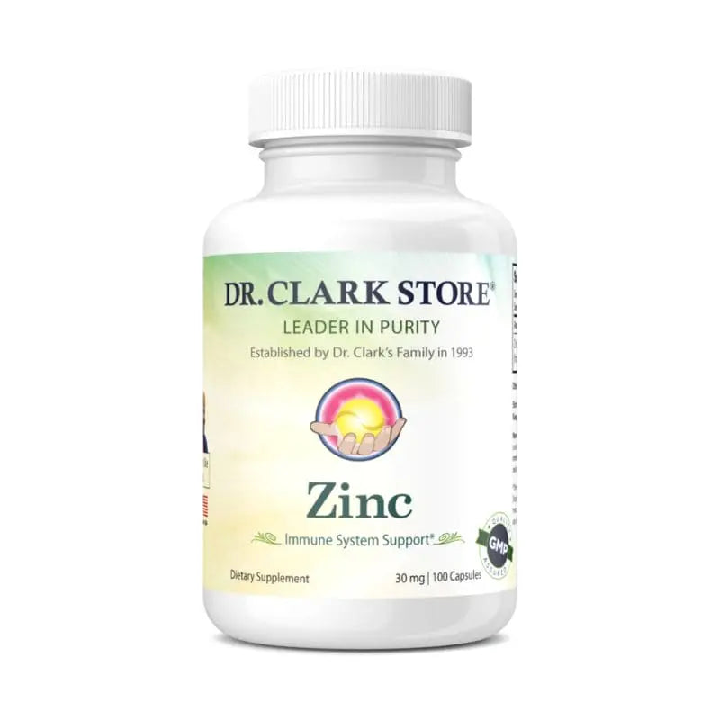 High-Quality Zinc Supplement - Zinc Bisglycinate 30mg | Dr. Clark Store