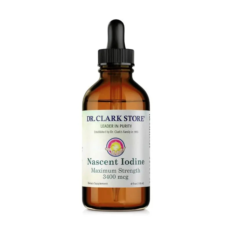White Iodine (Nascent Iodine), 4 fl oz – Dr. Clark Store