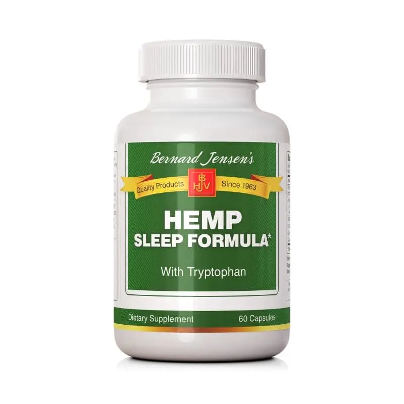Hemp Sleep Formula with Tryptophan, 60 tapioca capsules – Dr. Clark Store