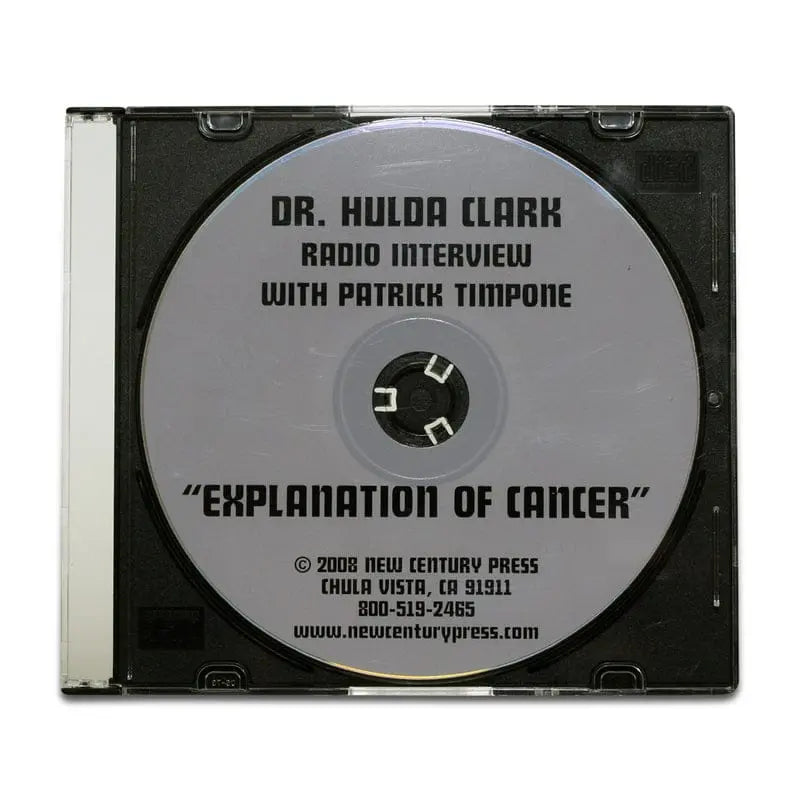 Dr. Hulda Clark Radio Interview "Explanation of Cancer" (CD) – Dr ...