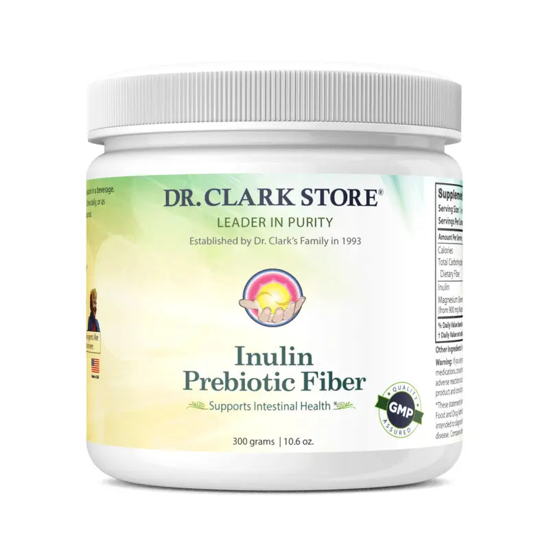 Inulin Prebiotic Fiber, 300 gm – Dr. Clark Store