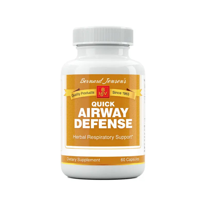 Quick Airway Defense for Lung Support - 60 Vegetarian Capsules – Dr ...